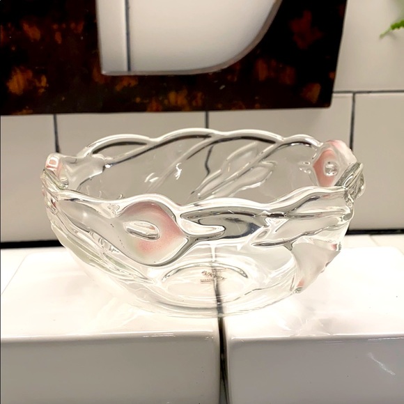 Mikasa | Accents | Vintage Mikasa Germany Trivoli Pink Tulip Bowl ...